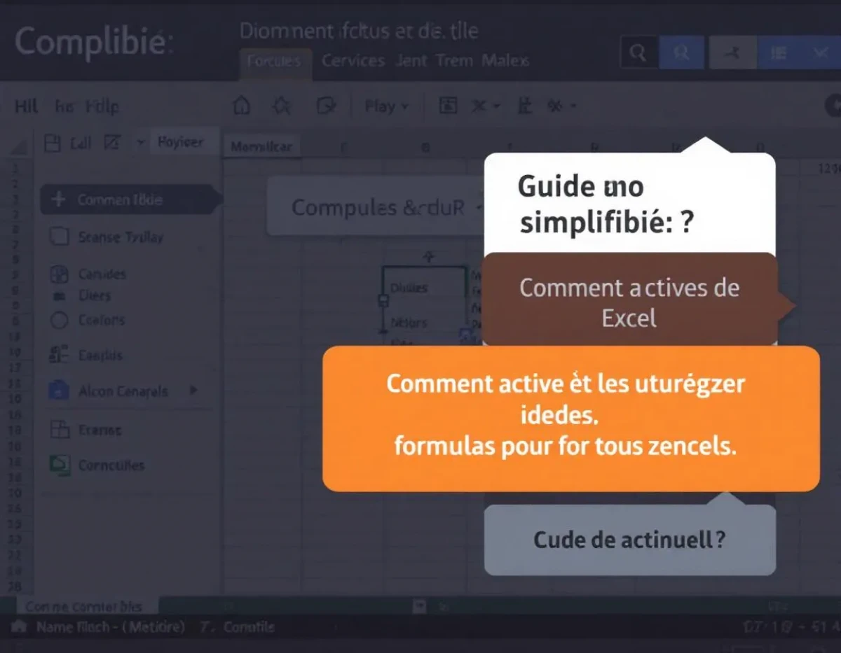 Guide simplifié : Comment activer et utiliser les formules dans Excel ...